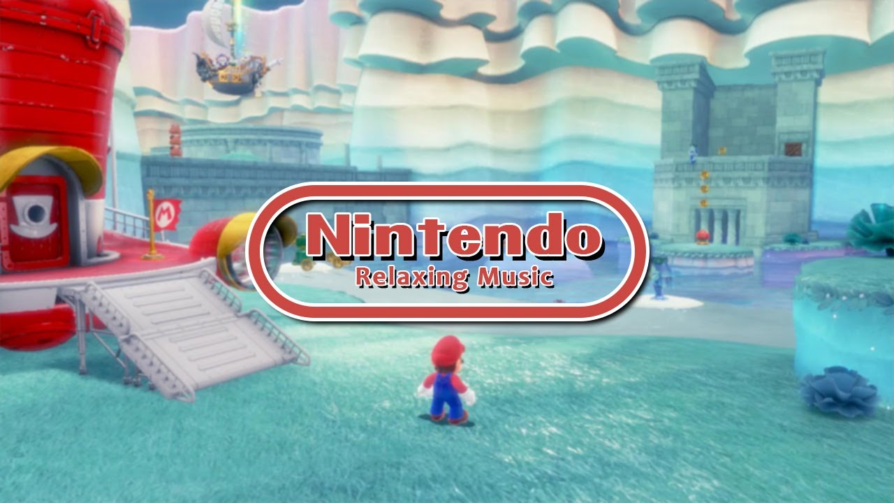 relaxing super mario galaxy music nintendo mix - YouTube
