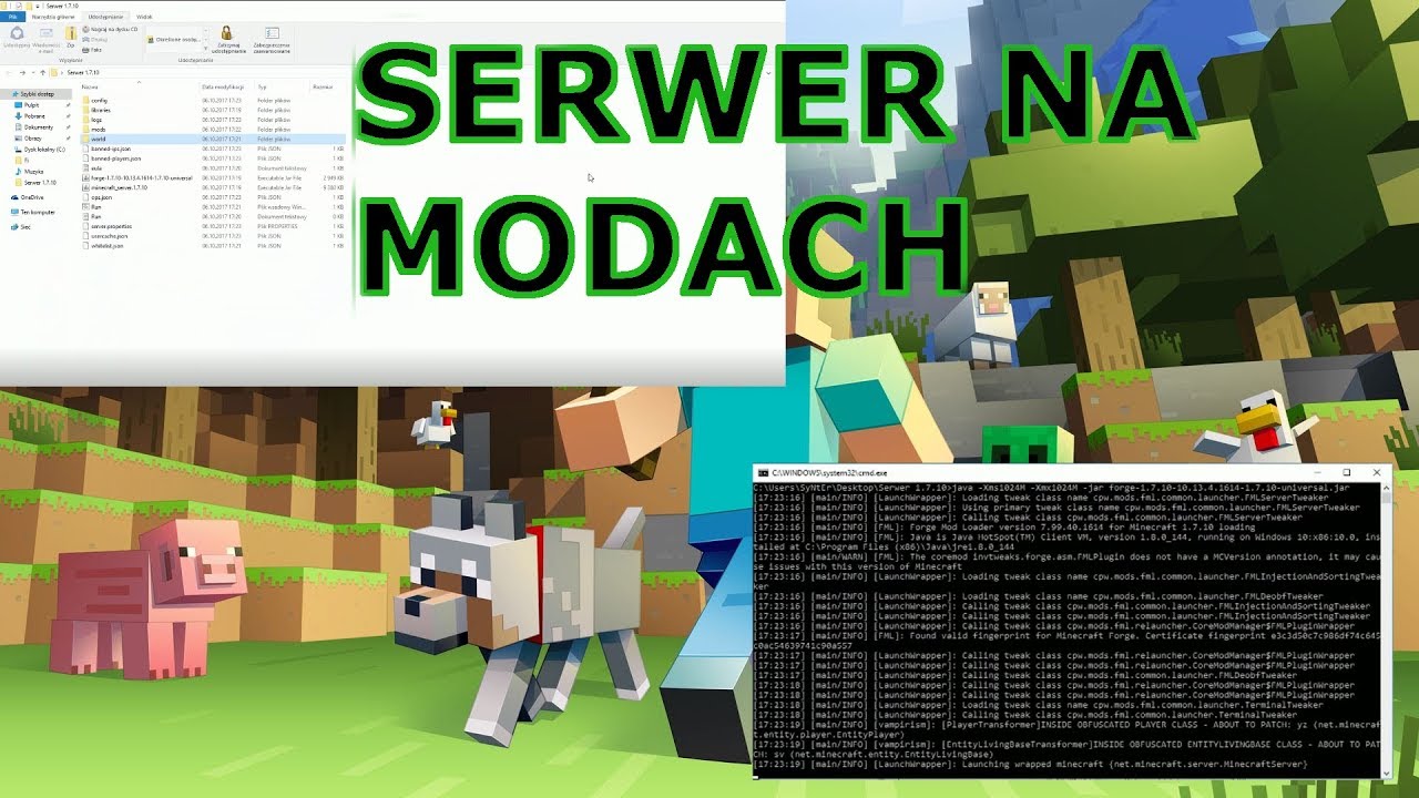 Poradnik:Jak stworzyć Serwer Minecraft na modach - YouTube