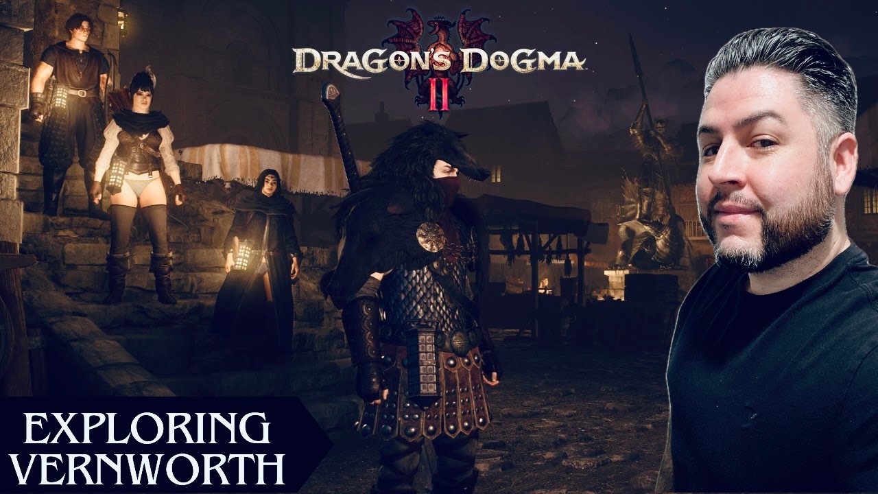 DRAGONS DOGMA 2 - EXPLORING VERNWORTH (WARRIOR) - YouTube