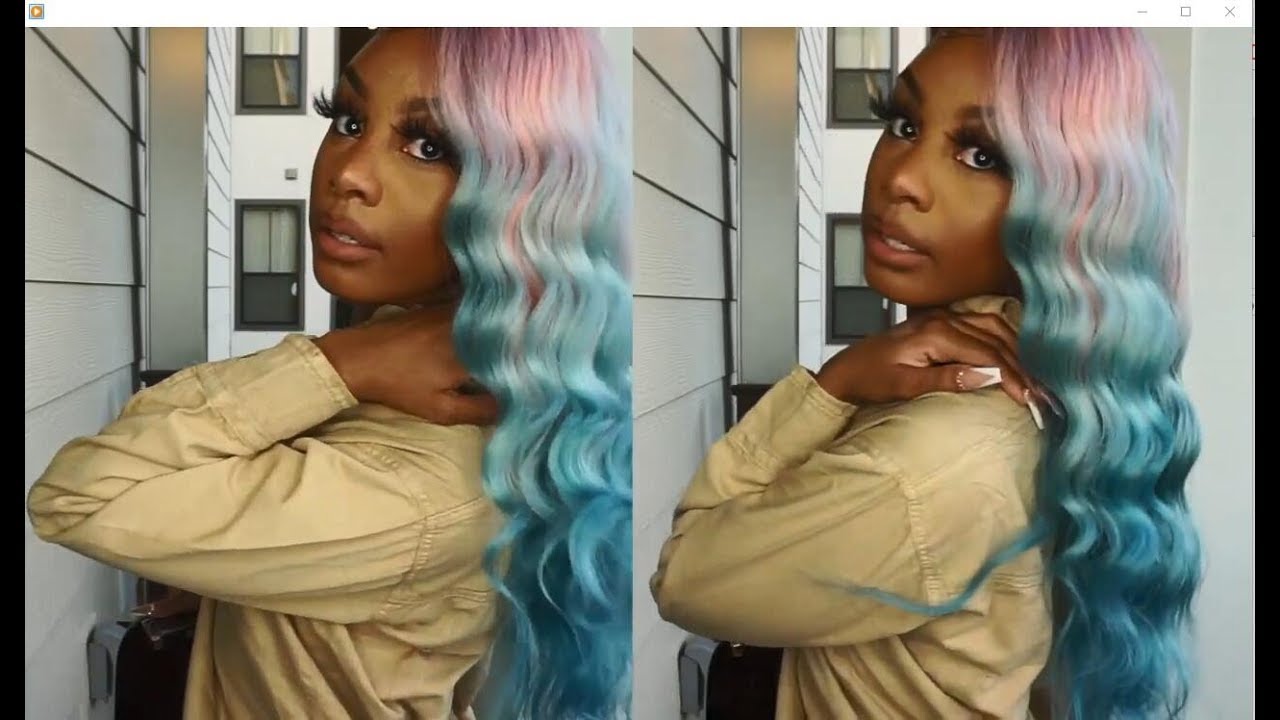 HOW TO COLOR 613 HAIR TO Rainbow Hair| Water Color Method| Ali ...