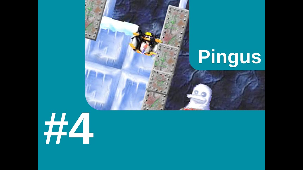 Let's Play Gameplay - Pingus #4: Drilling and Tree chopping - YouTube