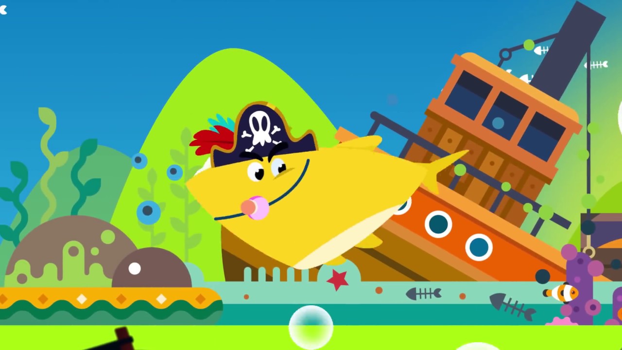 Pirate Baby Shark | Nursery Rhymes & Kids Songs | Baby Shark Song - YouTube