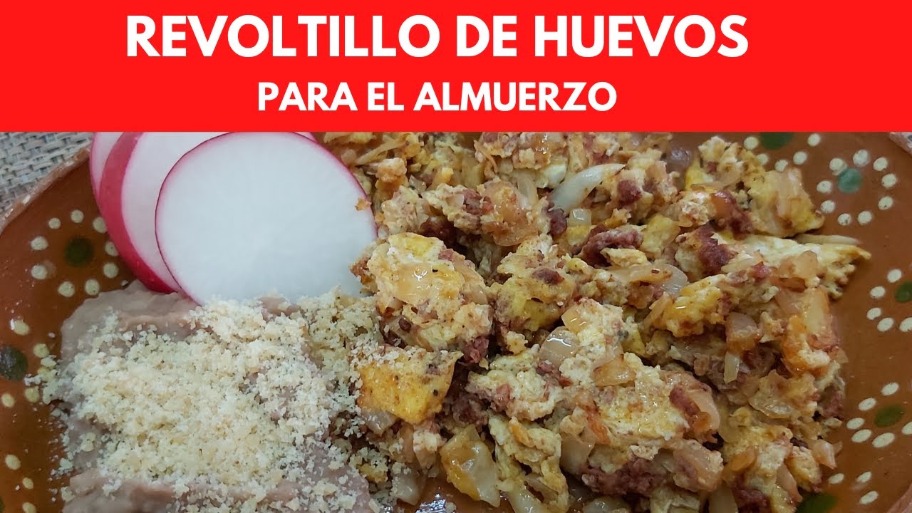 Revoltillo de huevos.- RecetasdeLuzMa - YouTube