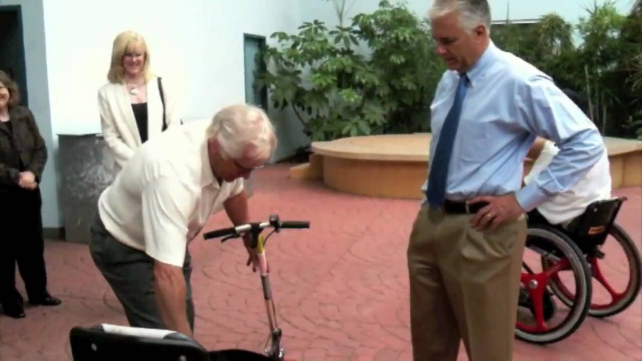 Senator John Ensign At Patmont Motor Werks - Makers of Go-ped and ...