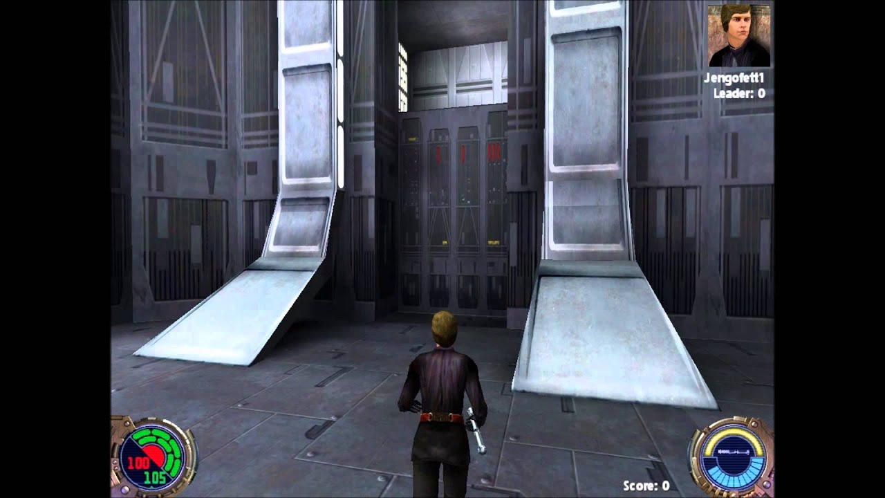 Jedi Outcast Multiplayer - Luke Screams like an Old Lady - YouTube