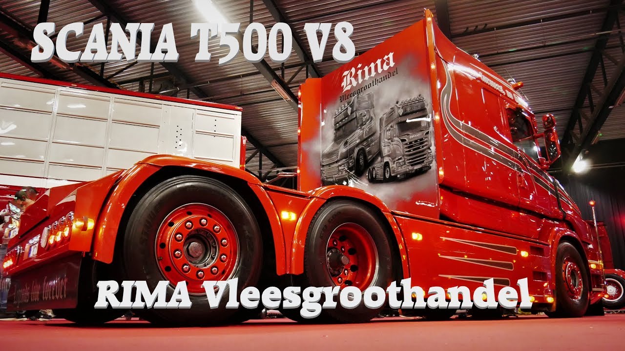 RIMA SCANIA T500 V8 - YouTube