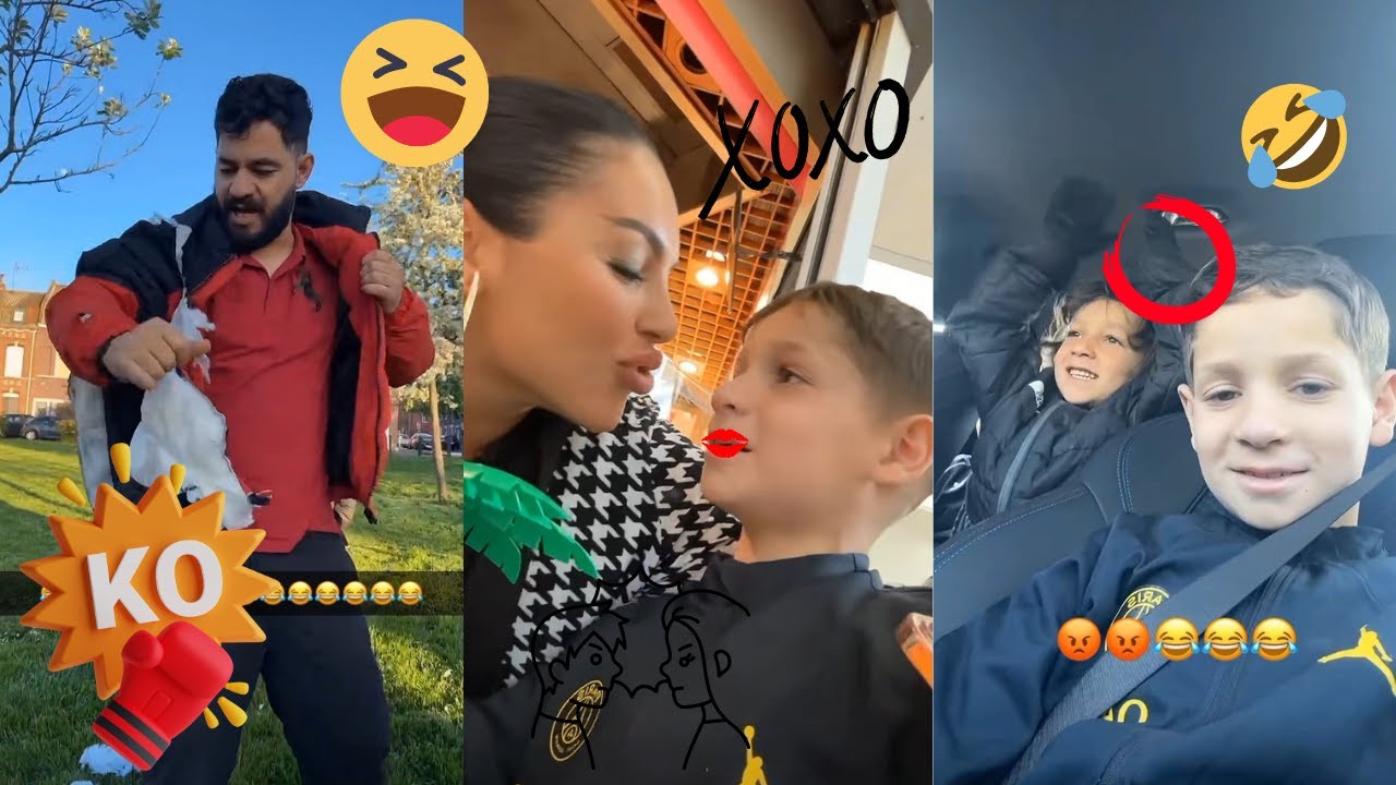 story de barakette le roubaisiens avec georgina la meuf de Cristiano ...