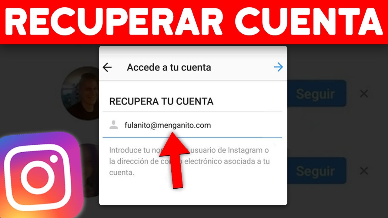 Como Recuperar mi Cuenta de Instagram (Si La Elimine Permanentemente ...