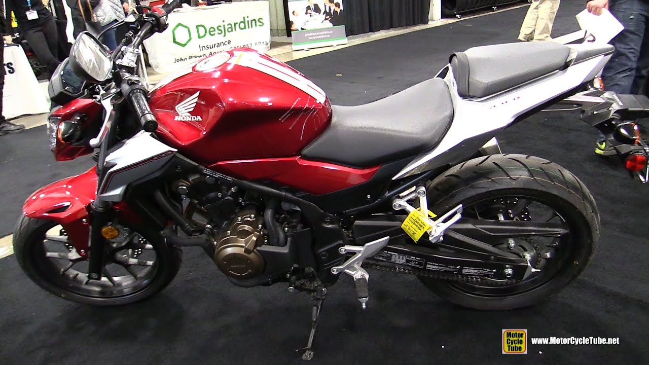 2018 Honda CB 500F Walkaround Tour - YouTube