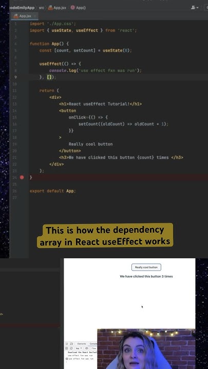 Demystifying the dependency array in React useEffect #reactjs #js #javascripttutorial - YouTube