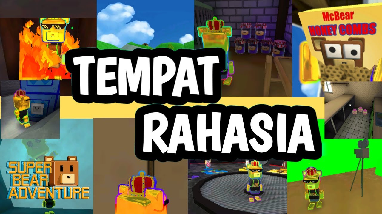 Tempat rahasia dan misterius di Super bear adventure - SUPER BEAR ...