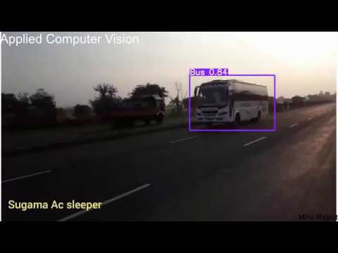 object detection | bus detection | heavy vehicle detection - YouTube