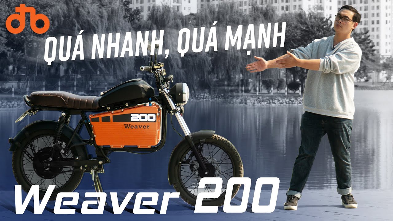 Dat Bike Weaver 200: Xe điện Việt Nam chạy nhanh như xe xăng, “bốc” như ...