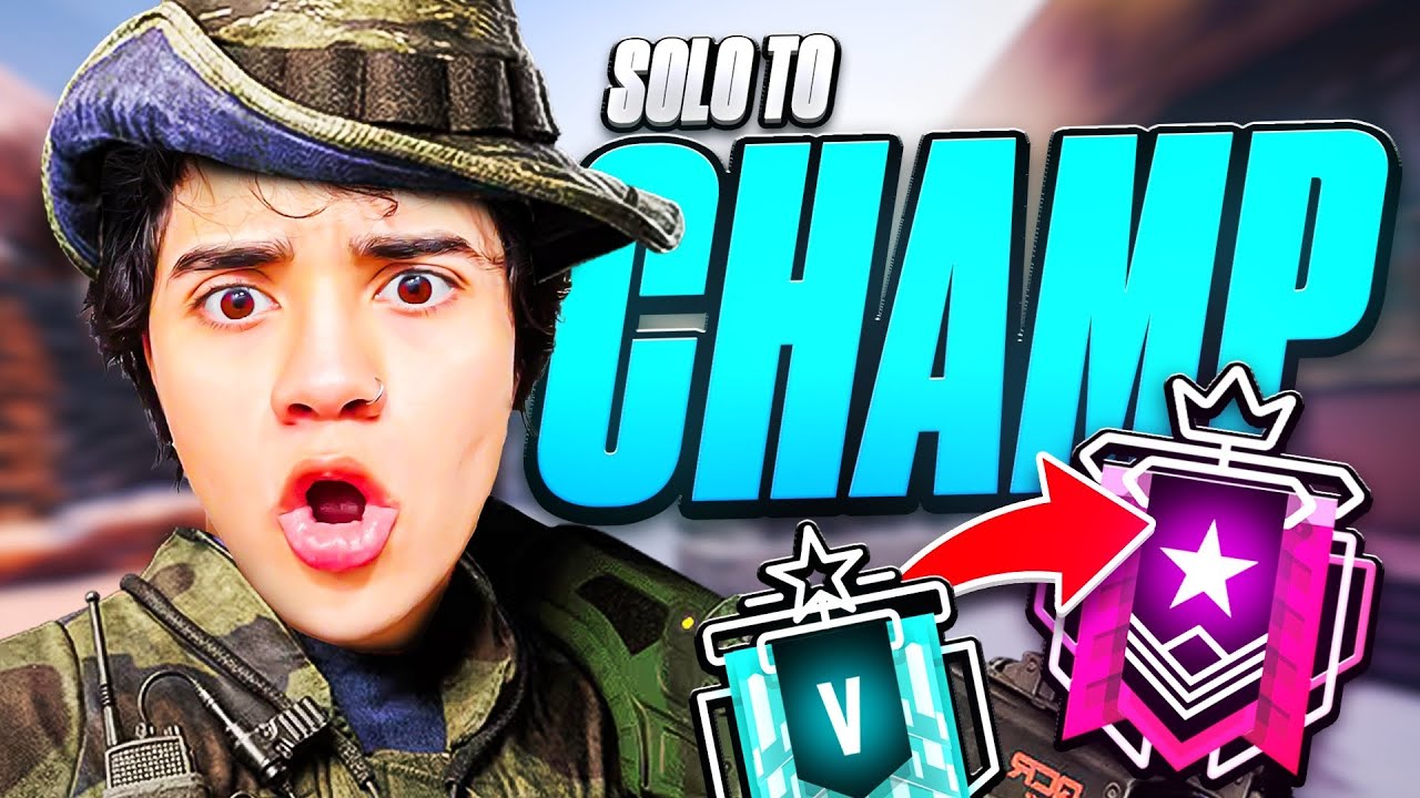 How to SOLO QUEUE to Champion - Console Rainbow Six Siege. (*10.00KD ...