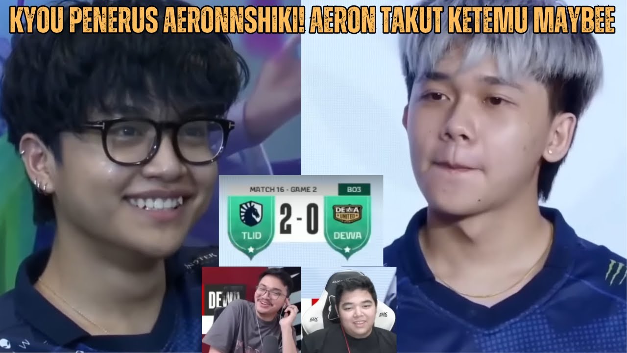 KYOU PENERUS AERONNSHIKI ‼️ AERON TAKUT KETEMU MAYBEEE!! REACTION ...