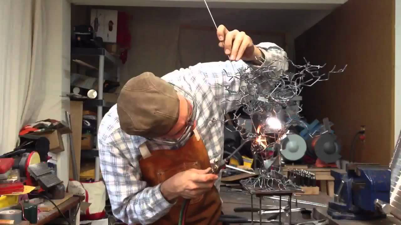 Welding A Tree - YouTube