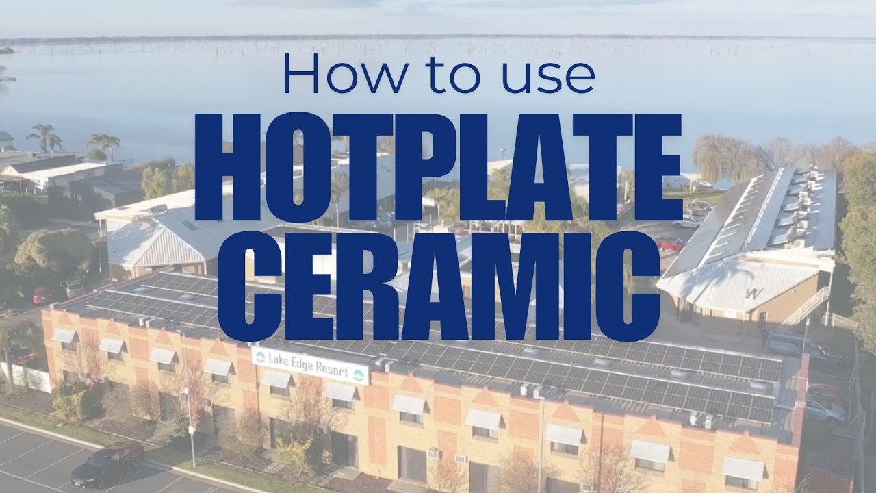 How to use hotplate ceramic - YouTube
