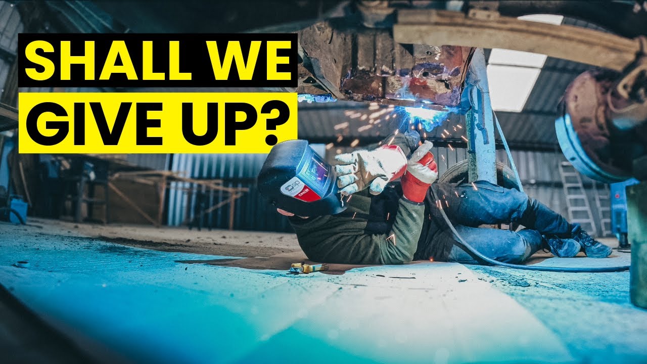 More Rust On Our Ford Transit Campervan ?? | VAN BUILD EP 9 - YouTube