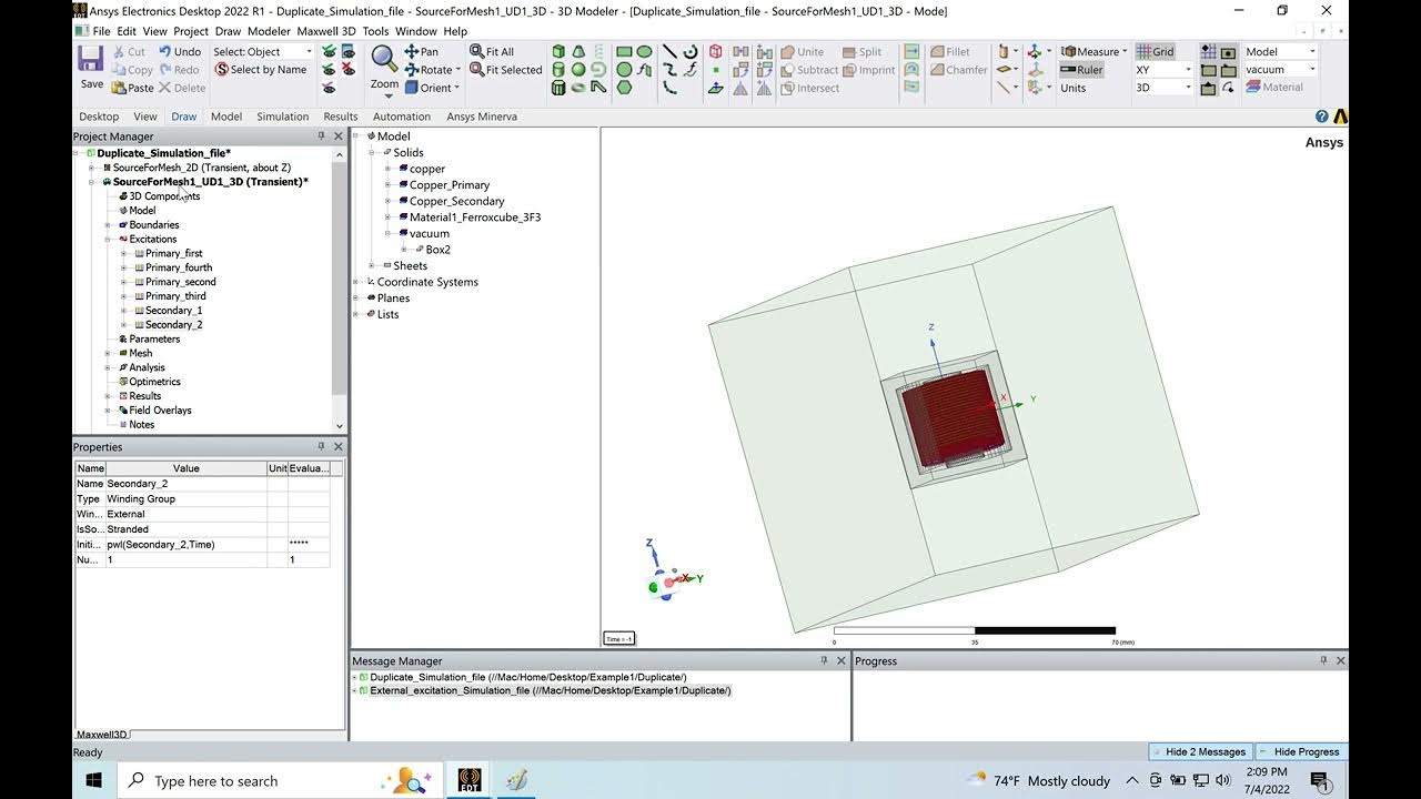 Lecture 23: Setting up external excitation using Maxwell circuit - YouTube