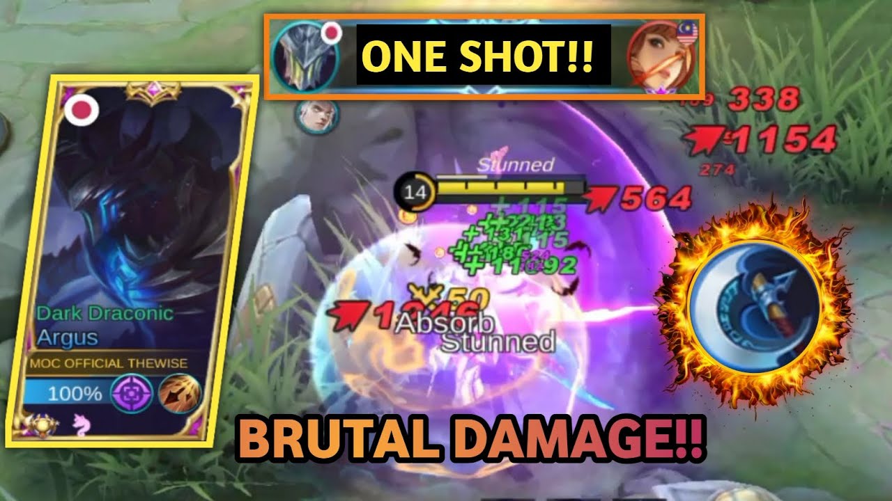 BRUTAL DAMAGE!! ARGUS ONE SHOT CRITICAL BUILD | EZ DELETED ENEMIES ...