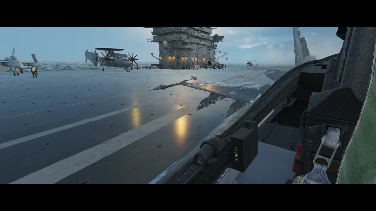 DCS F-18 Case III Recovery. - YouTube