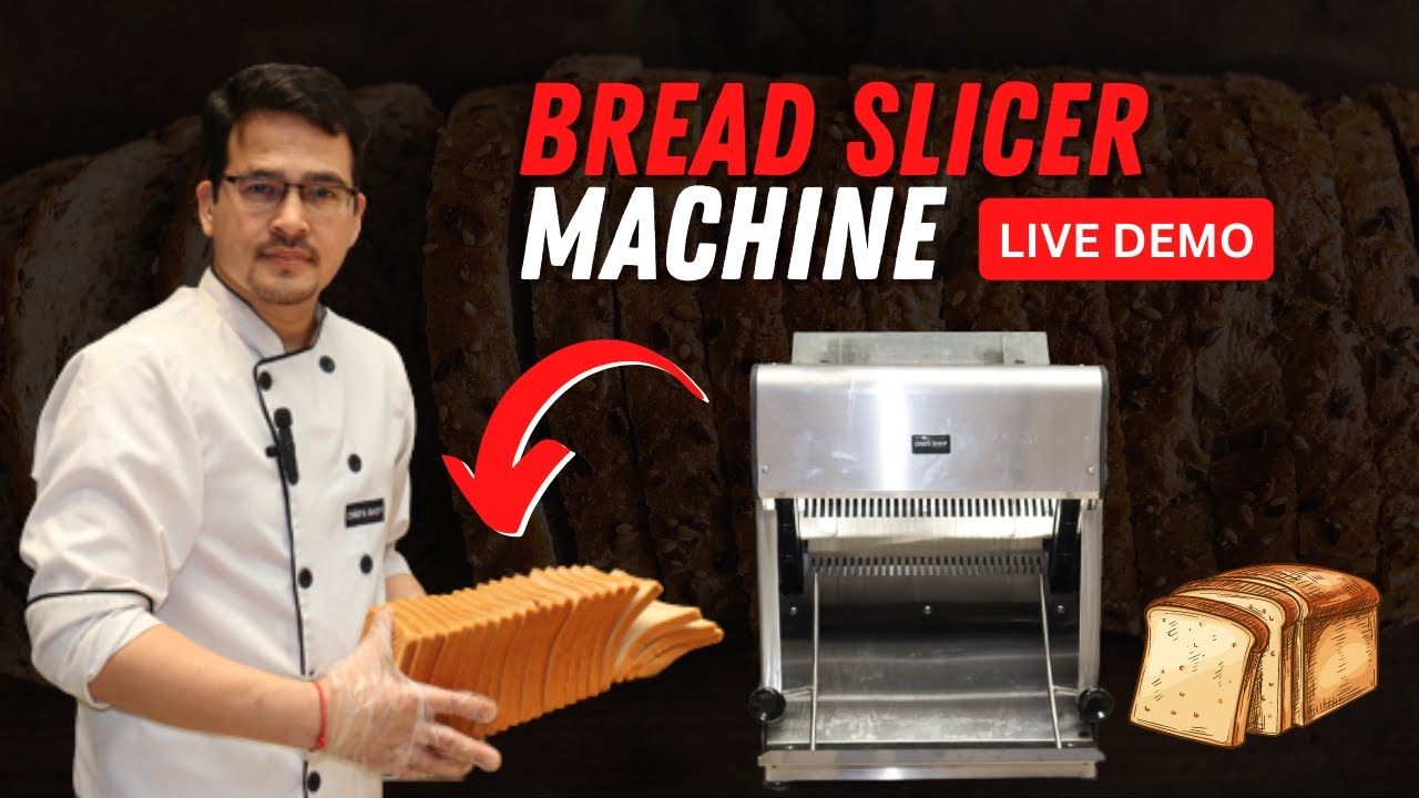 Bread Slicer | Cutter Machine | Chefs Shop - YouTube