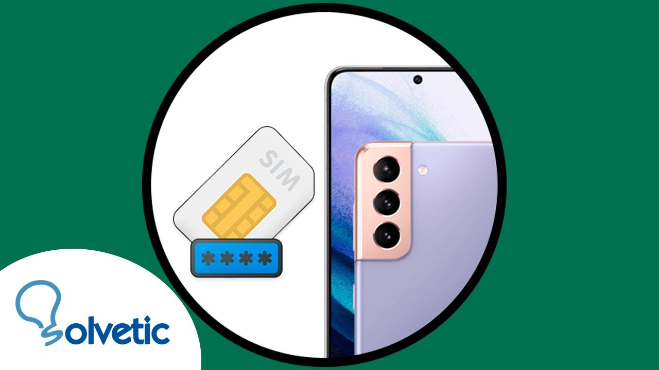 🔐 How to CHANGE SIM PIN for Samsung Galaxy S21, S21 Plus, S21 Ultra ...