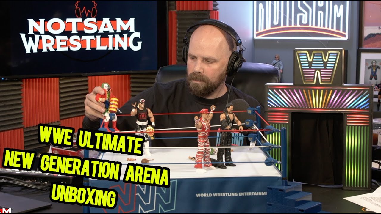 Mattel WWE New Generation Arena Unboxing - Notsam Wrestling - YouTube