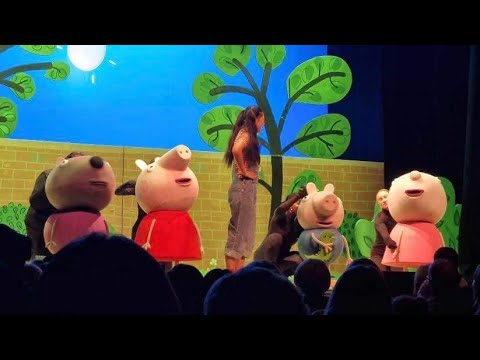 today is the day peppa pig hull new theatre ned flemkin - YouTube