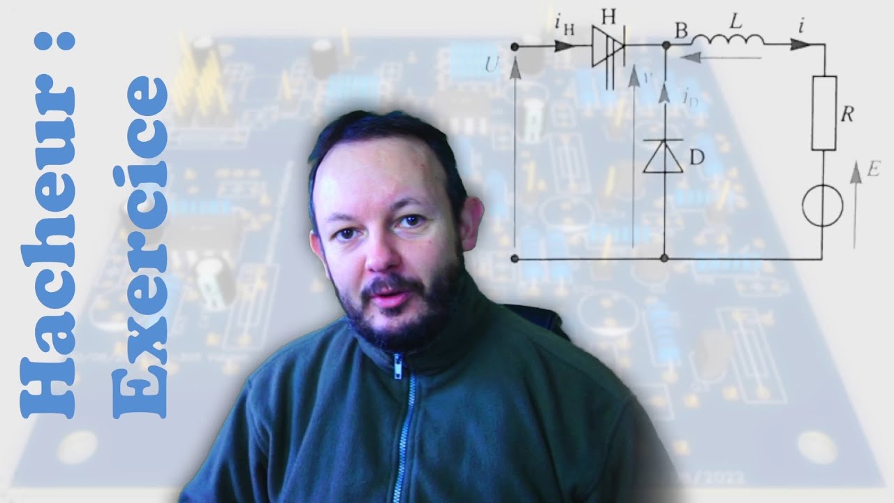 Hacheur série : un exercice de compréhension - YouTube