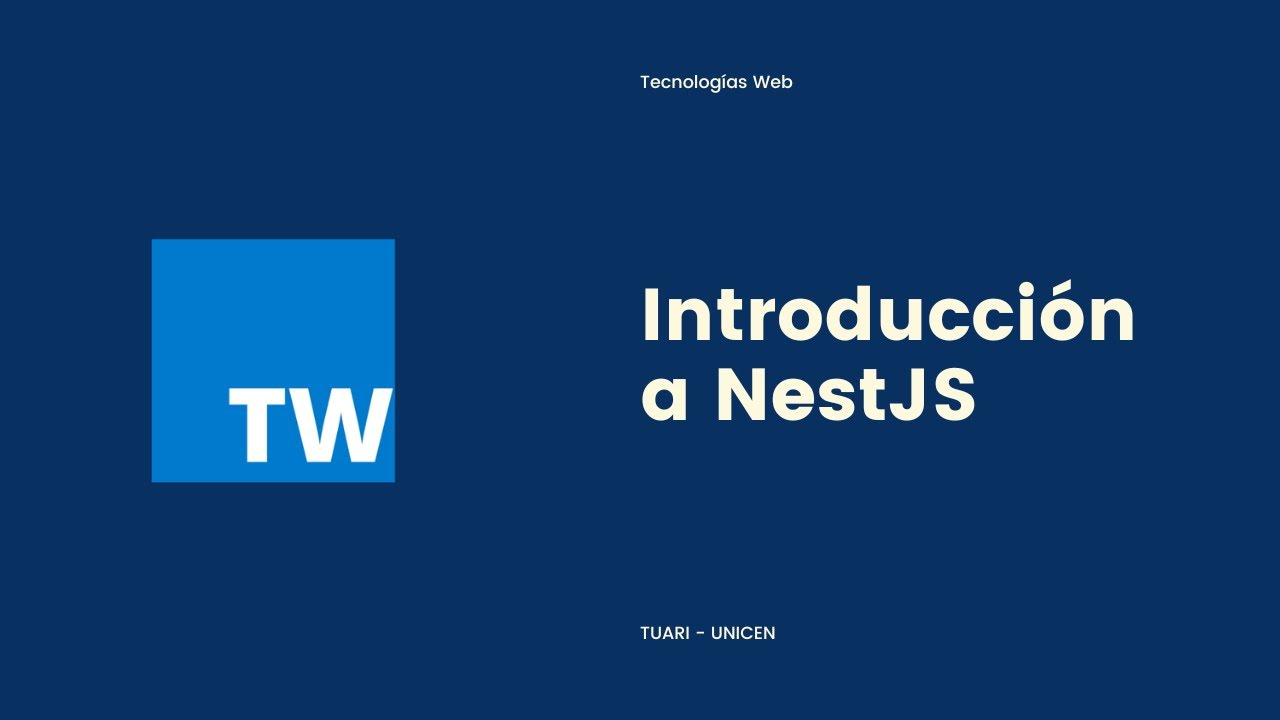 Introduccion A Nestjs Youtube