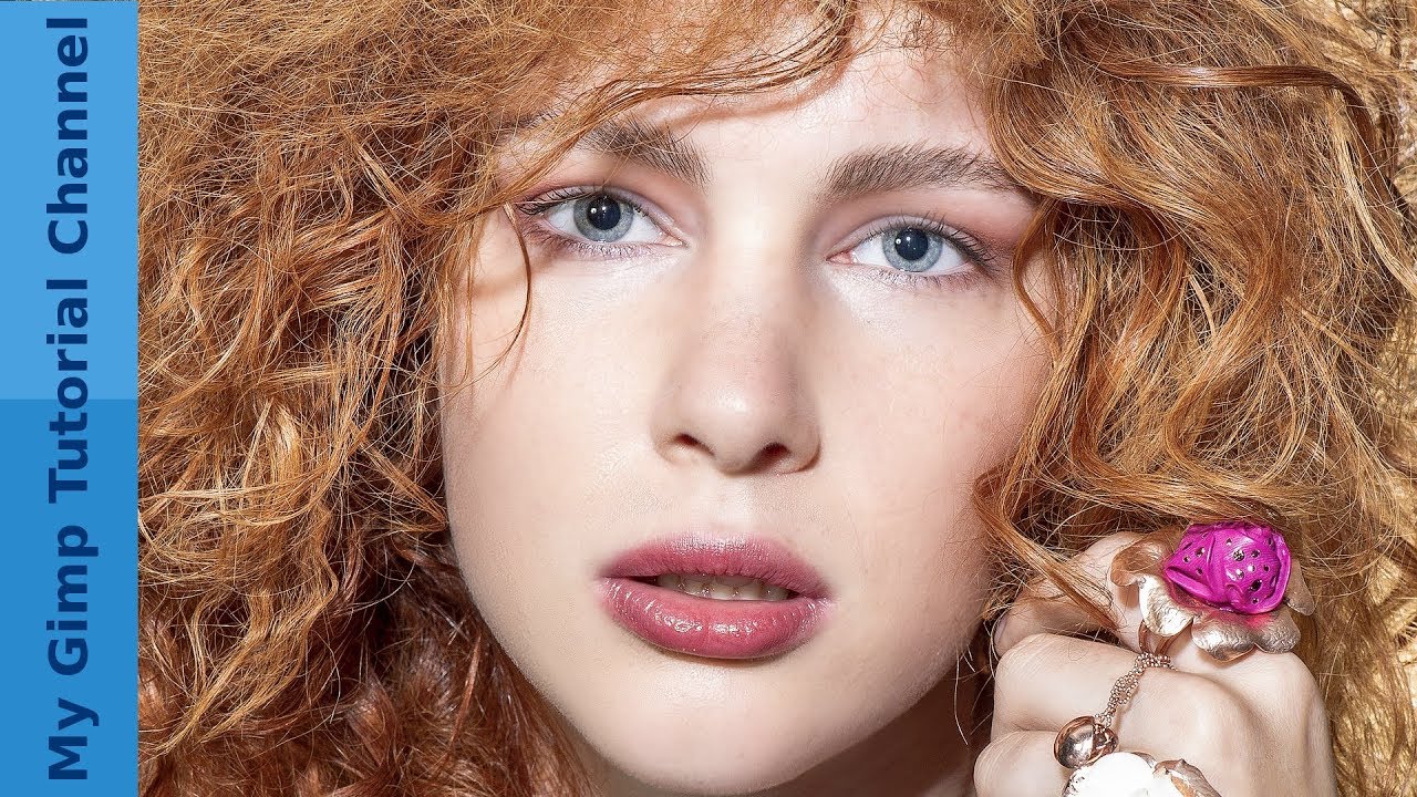 How to retouch a Portrait with Wavelet Decompose in KRITA 4.0 - YouTube