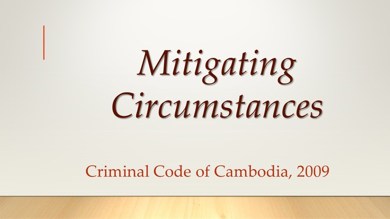 MITIGATING CIRCUMSTANCES YouTube mitigating-circumstances-youtube