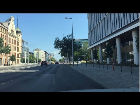 Driving in Budapest: Újlipót -  Hősök tere - Városliget - M3 - M0 - Nagytarcsa