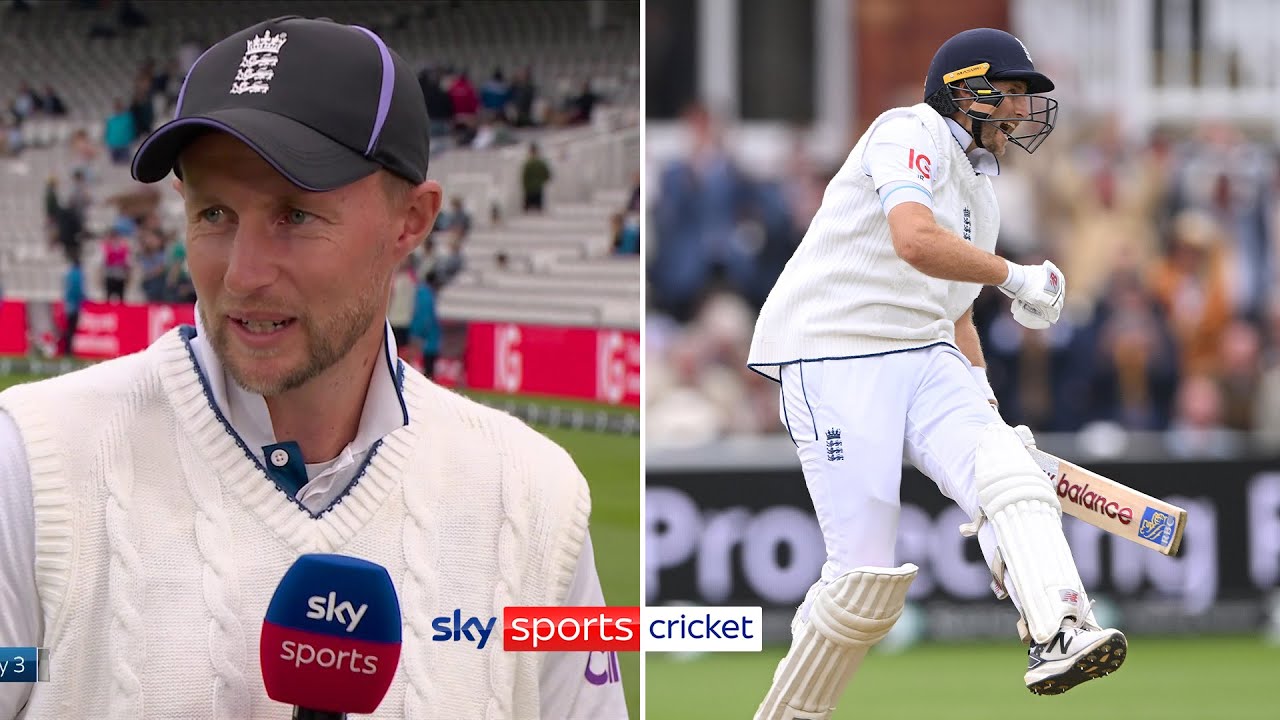 "Very proud" | Joe Root reacts to making history with record-breaking ...
