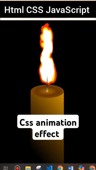 CSS animation effect bulb animation Effect with html css js | #shorts #coding #programming - YouTube