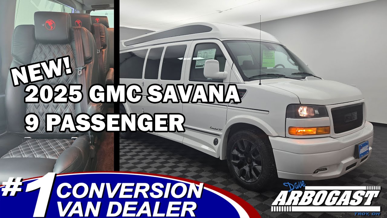 NEW 2025 GMC Conversion Van Explorer Limited SE 9 Passenger C18146 ...
