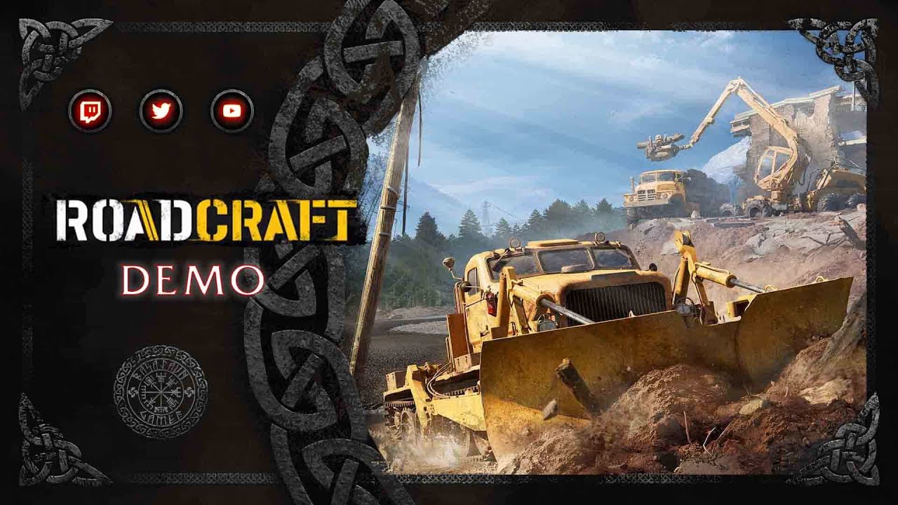 Roadcraft - DEMO - Cambiando tuberías en un terreno complicado - YouTube