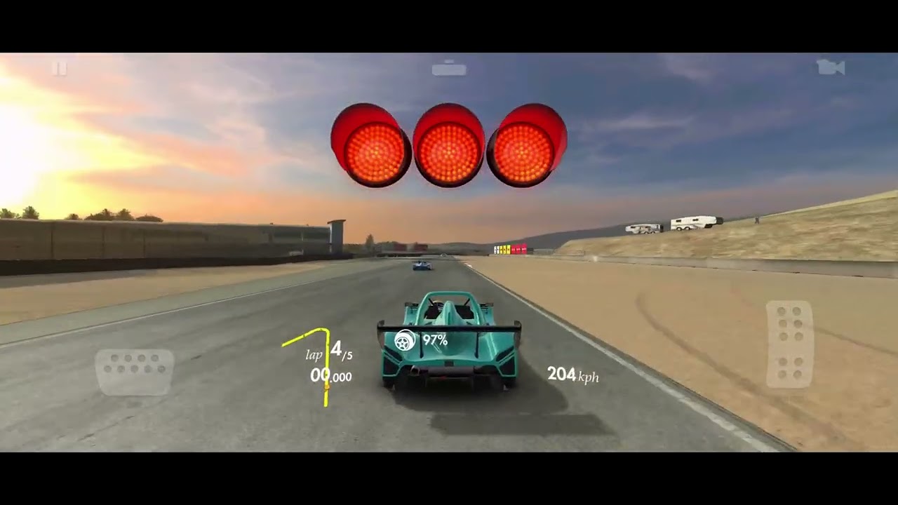 Real Racing 3, Track Day: Radical SR10 XXR (v13.5) Full Run with fully ...