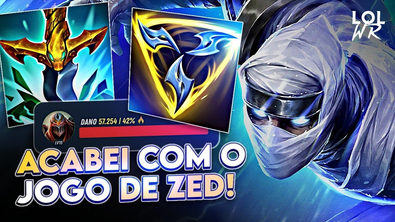 27 KILLS EM 18 MINUTOS?! COMO DESTRUIR O JOGO DE ZED JG | LoL Wild Rift ...