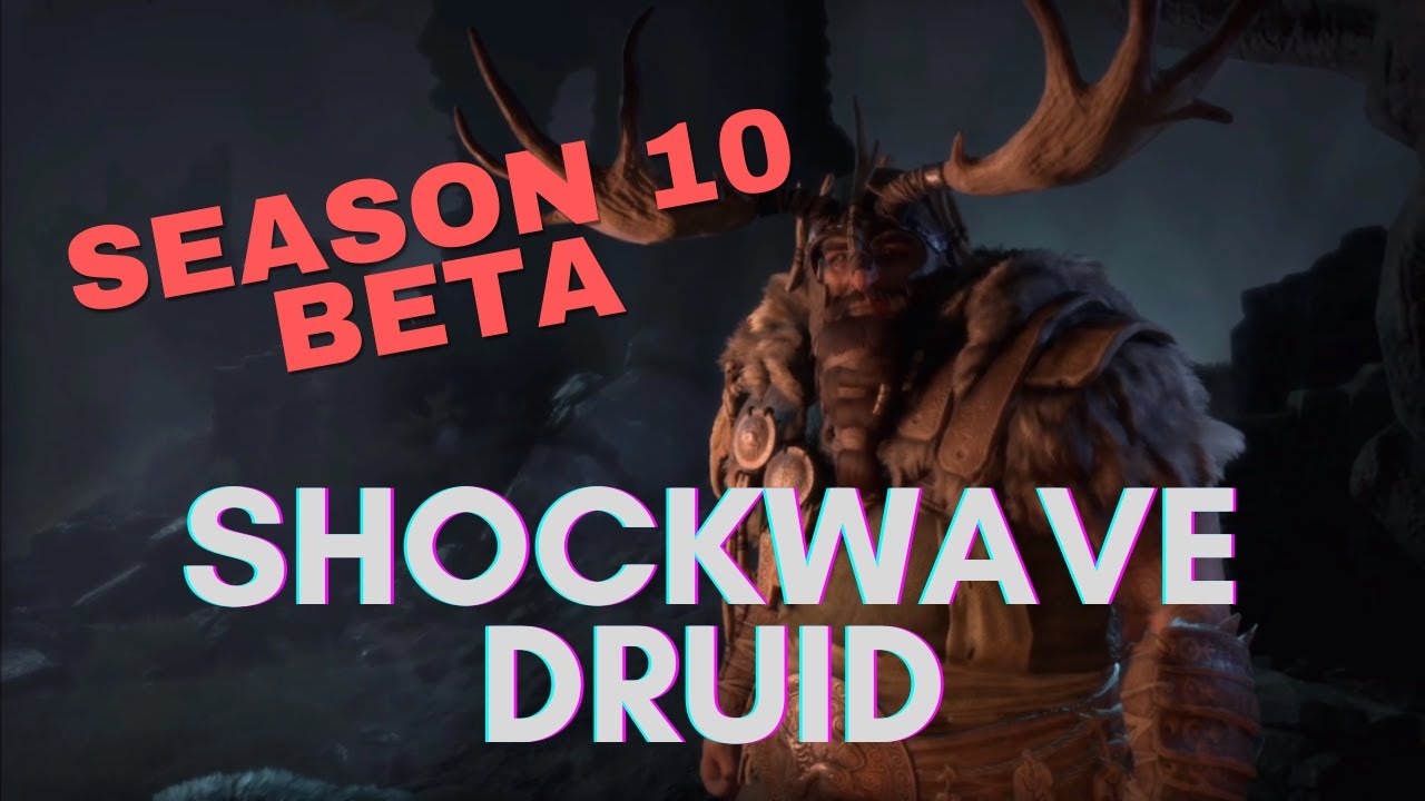Shockwave Druid Project Diablo 2 (PD2) Season 10 Beta - YouTube