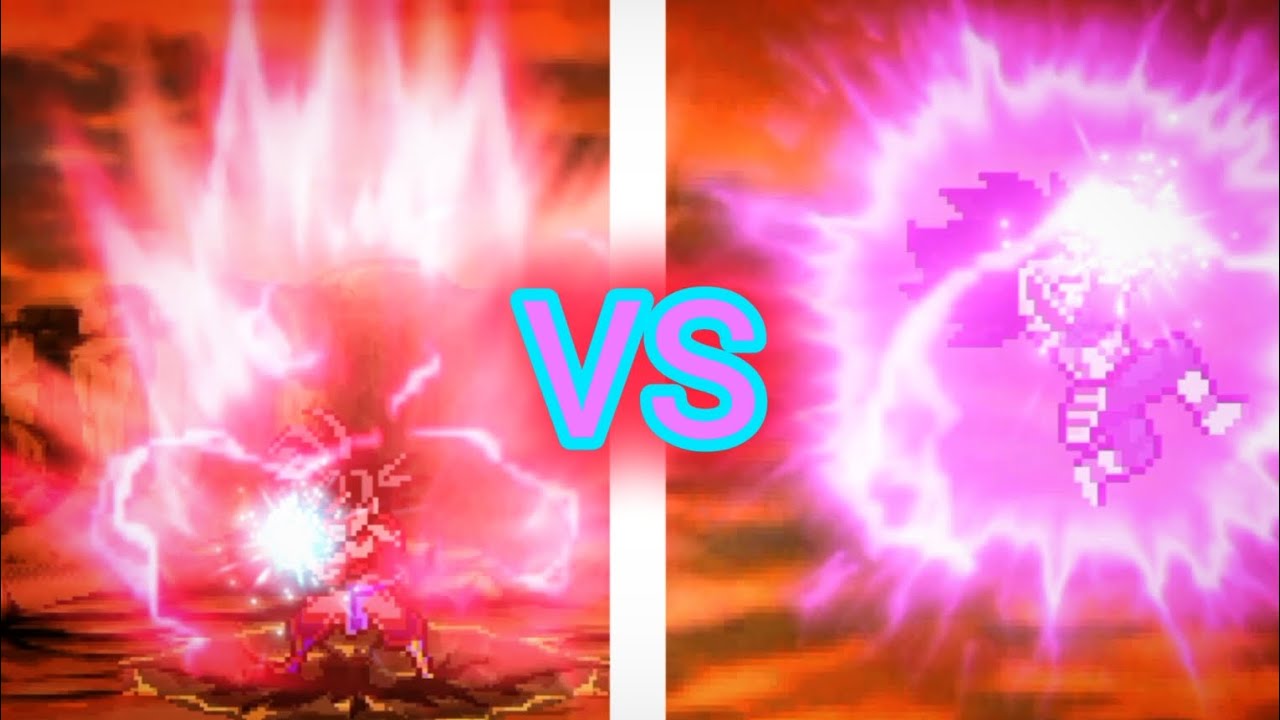 Kamehameha Vs Galick Gun Sprite Animation - YouTube