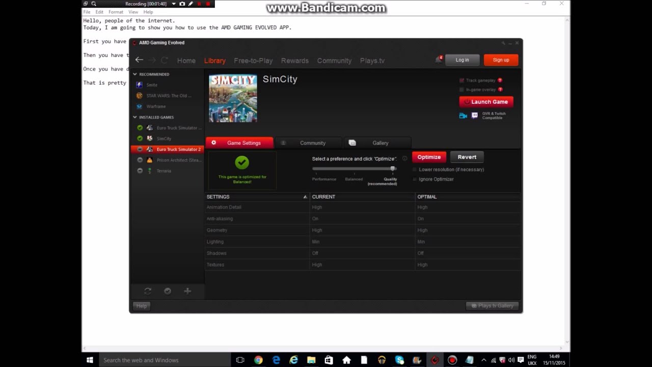 Basics with AMD Gaming Evolved App - YouTube