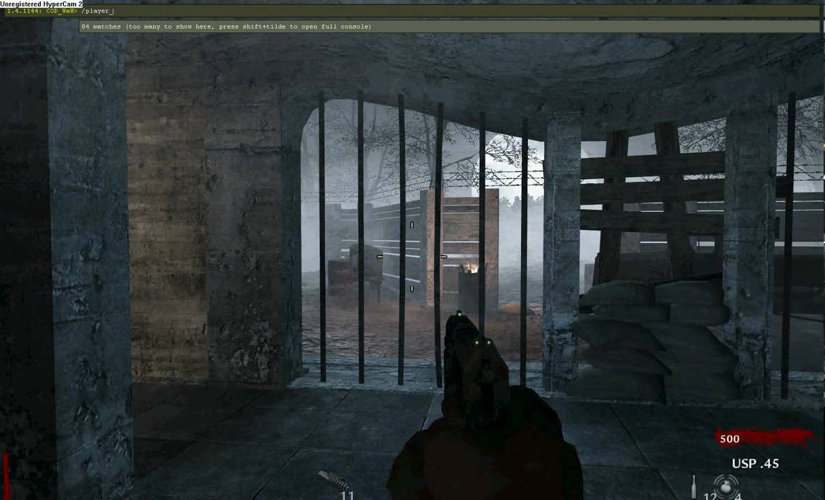 How use console cheats in cod 5 nazi zombie - YouTube