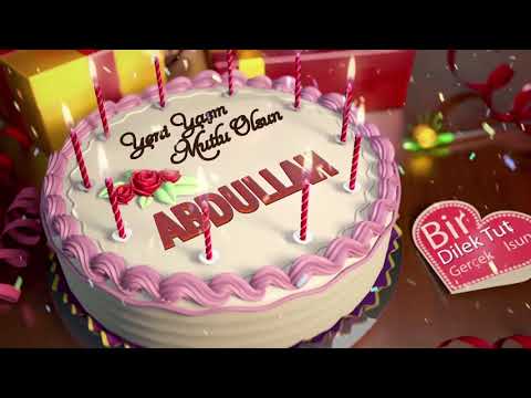 İyi ki doğdun ABDULLAH   İsme Özel Doğum Günü Şarkısı