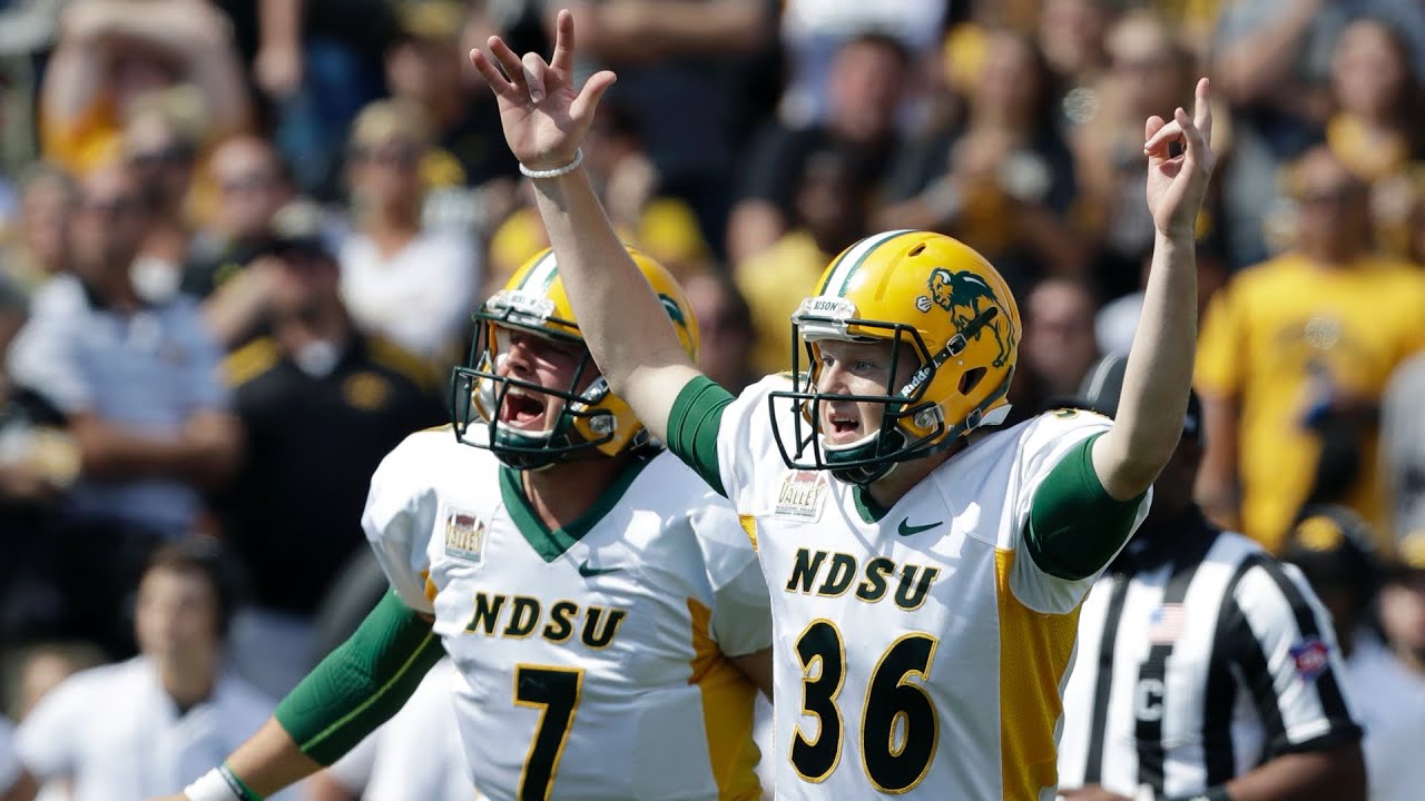 TOP 10 GAMES IN NDSU FOOTBALL HISTORY - YouTube