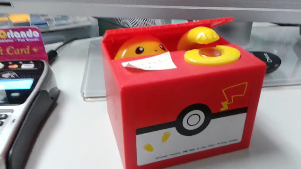 Pikachu Coin Box (Adventure Vlog) - YouTube