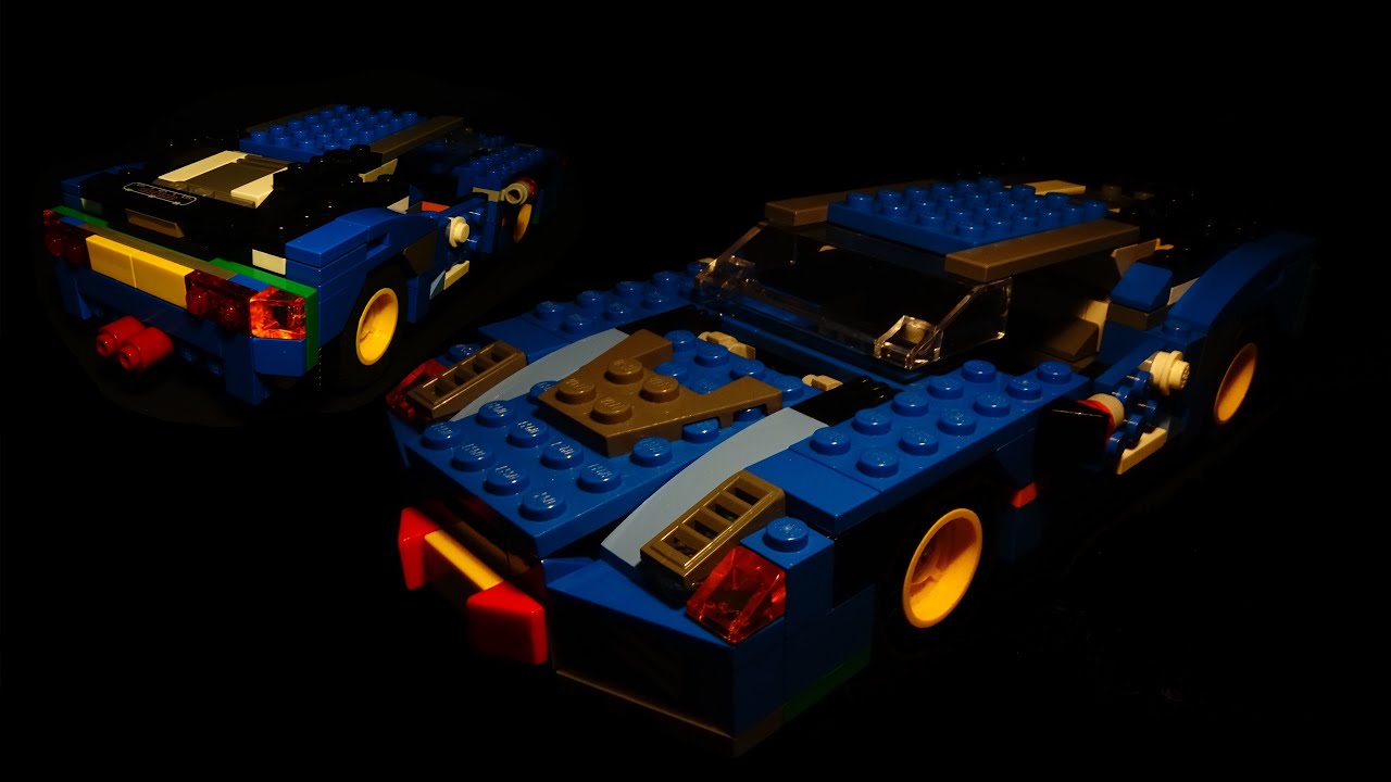 Lego Ultra speedster: First 1:24 scale 4 seater lego car ever - YouTube