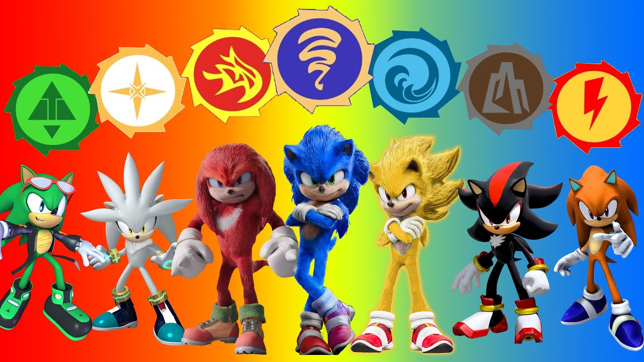 7 Kuasa Elemental Sonic? (Macam Boboiboy!) - YouTube