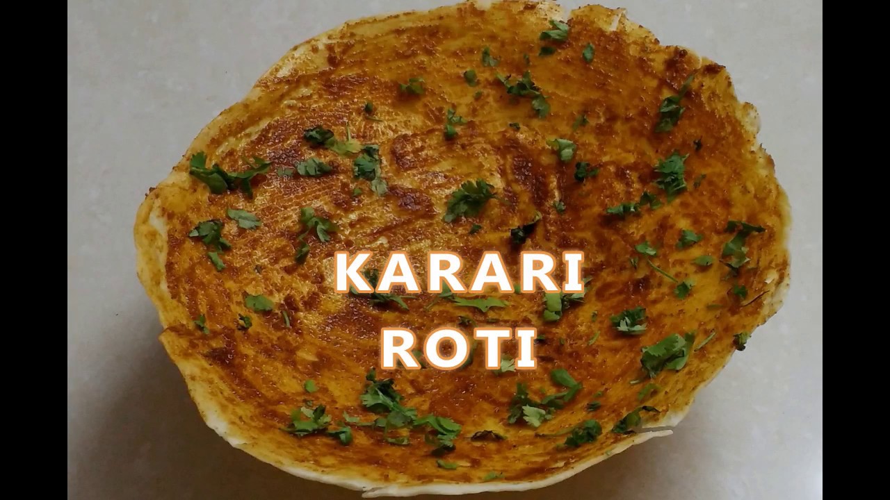 RASTAURANT STYLE KARARI ROTI | KADAK RUMALI ROTI | RUMALI KHAKHARA ...